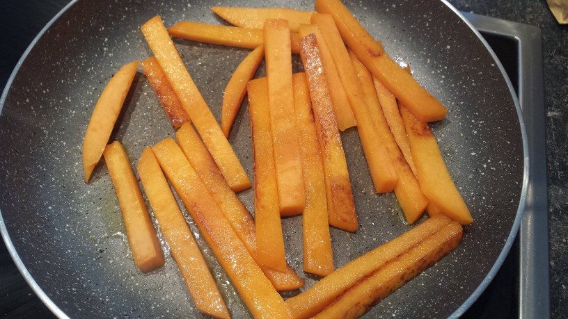 Pomfri iz hokaido buče - OblizniPrste.si