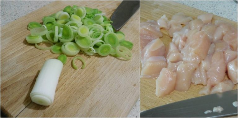 Piščanec s porom v sojini omaki - OblizniPrste.si