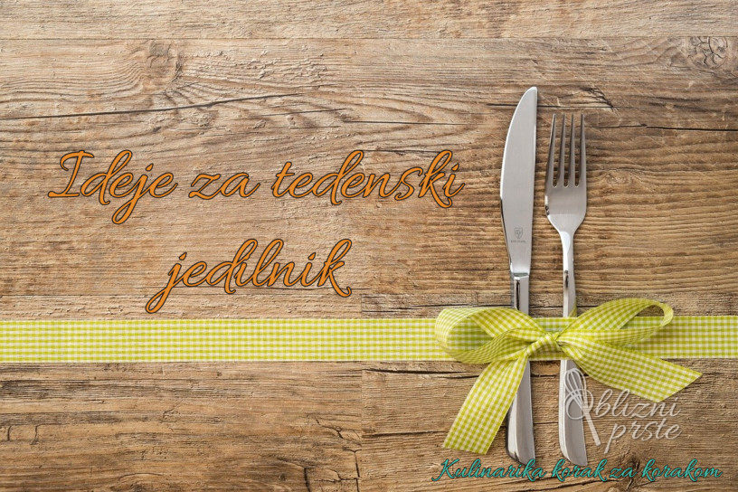 Tedenski jedilnik #92 - OblizniPrste.si