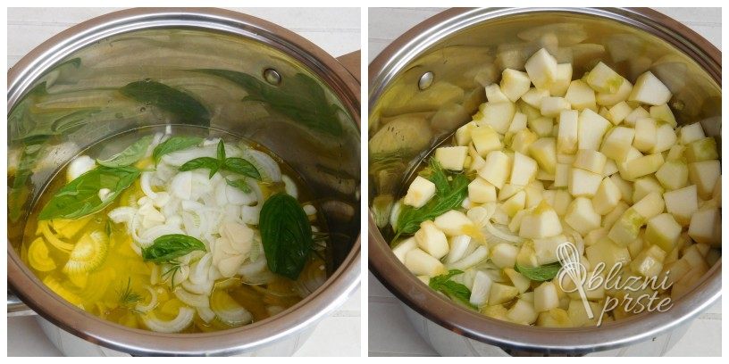 Vložene bučke po mediteransko - OblizniPrste.si