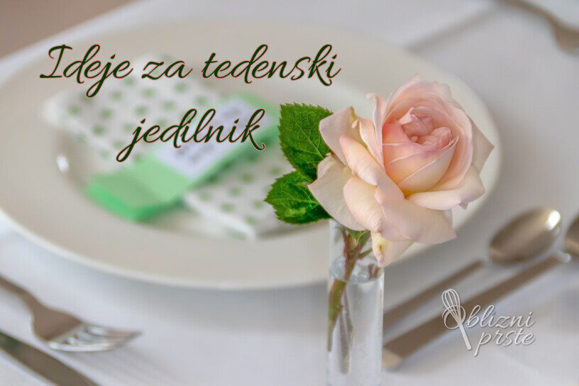 Tedenski jedilnik #181 - OblizniPrste.si