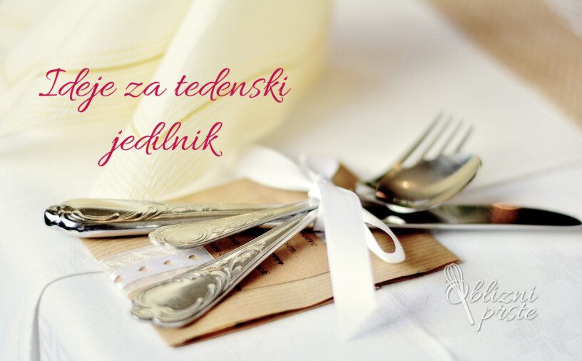 OblizniPrste tedenski jedilnik #9 - OblizniPrste.si