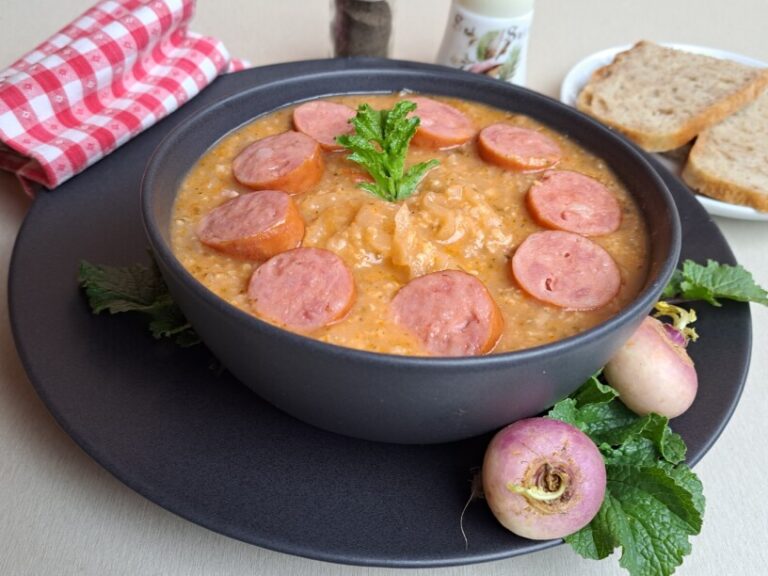 Bujta repa s klobaso po moje - OblizniPrste.si