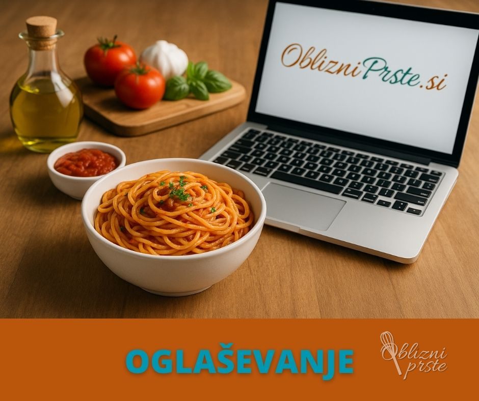 Oglaševanje na Oblizniprste.si - OblizniPrste.si